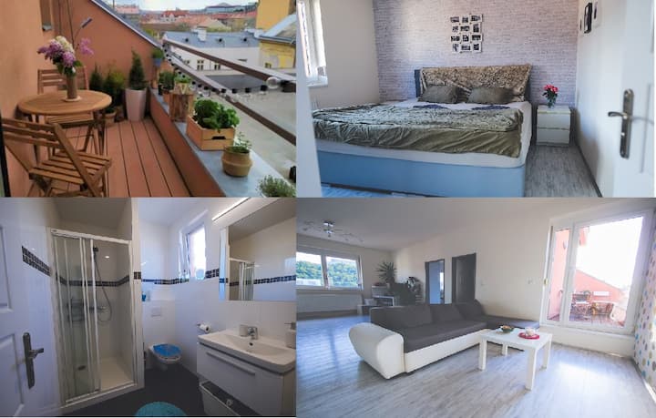 Center Cozy Flat + Terrace+beautiful View+1parking - 