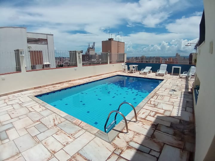 Excelente Ap Custo Benéfico Central 2 Ar Piscina - Ribeirão Preto