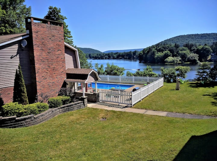 Baseball-the Lake- The Pool-the View, Cooperstown - Oneonta, NY
