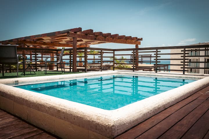 Penthouse + Oceanview Suite | 3br+2br| Sky Pool | - Playa del Carmen