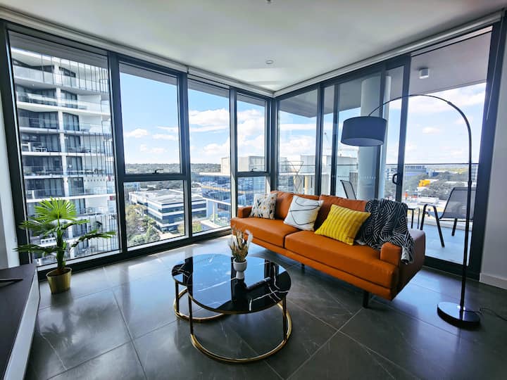 Stylish High Floor With Habour Bridge & Bush View - Sidney