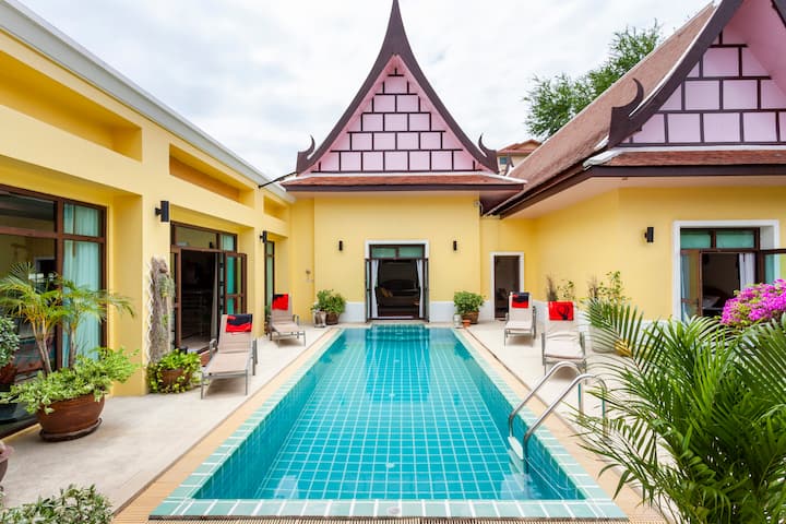 Stunning 4 Bedroom Villa And Pool 300m From Beach - Jomtien