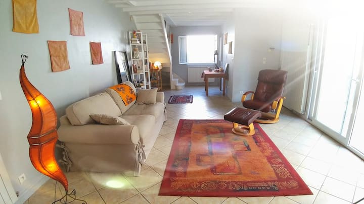 Agréable Maison Avec Jardin Et Wifi. Proche Centre - Lyon