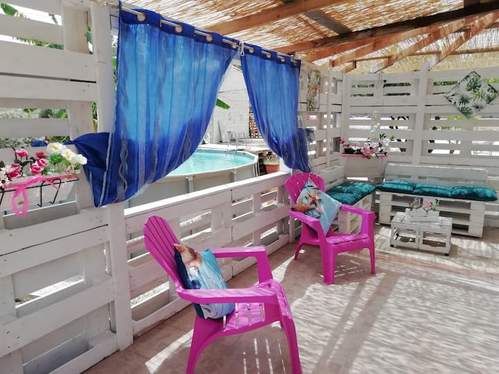 Casa Vacanze Con 1 Camera Letto Piscina Villa Fuga - Avola