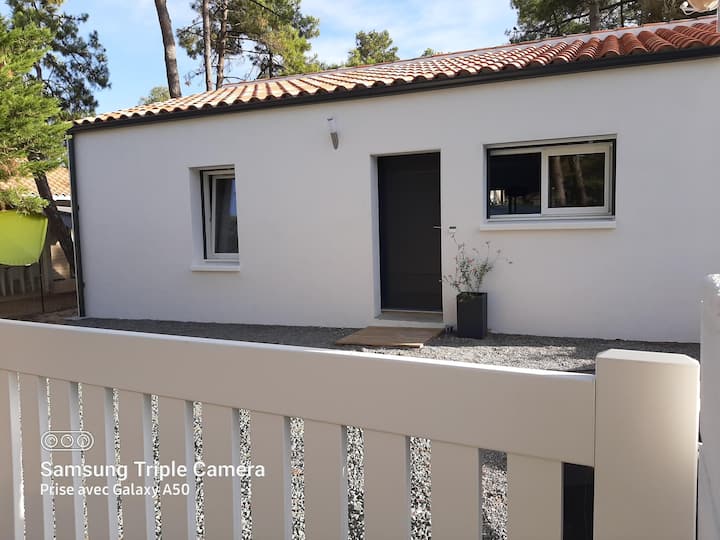 Maison Neuve, Plain-pied, 400 M Plage, 6 à 7 Pers - La Tranche-sur-Mer