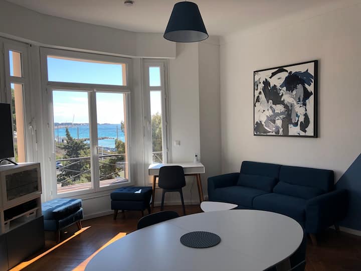 Cannes Superbe Appartement Immeuble Art Deco - Cannes