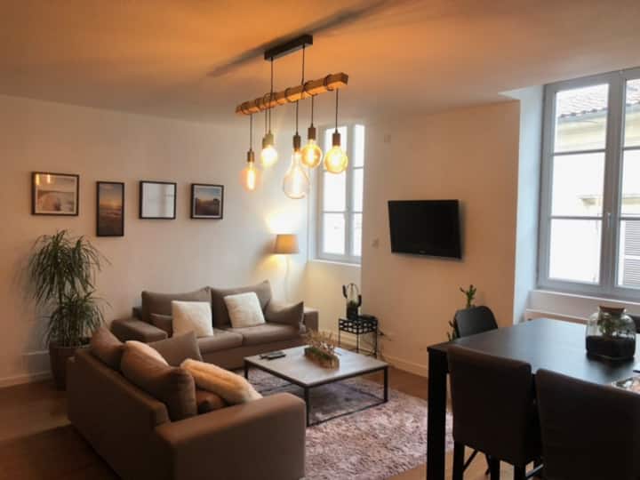 Chaleureux Appartement - Plein Centre-ville - Bourg-en-Bresse