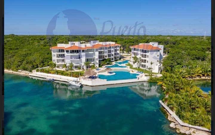 Luxury 2 Bedroom Water Front - Puerto Aventuras