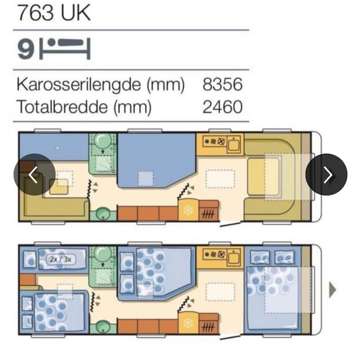Adria 763 Uk, Med Panorama Takvindu - Alta