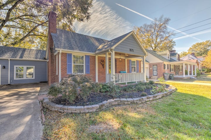 Luxury Reno’d 1930s Cape Cod, Midtown, Ev Charger - Memphis