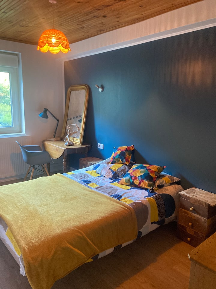 Deux Chambres Haut-jura à Montbrillant - Lamoura
