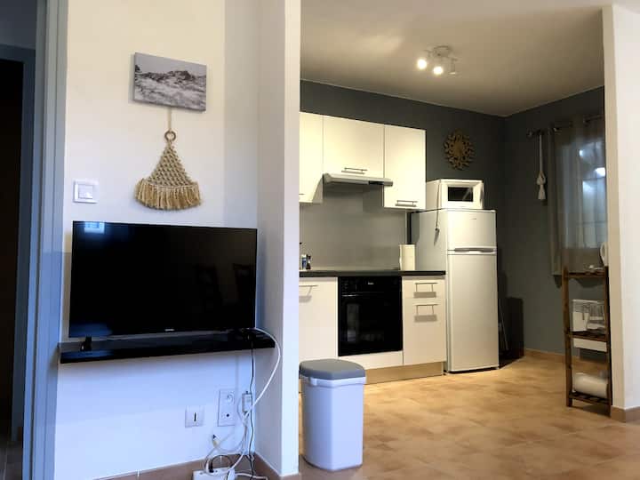 Joli T2 Paisible Avec Terrasse Couverte - Lamalou-les-Bains