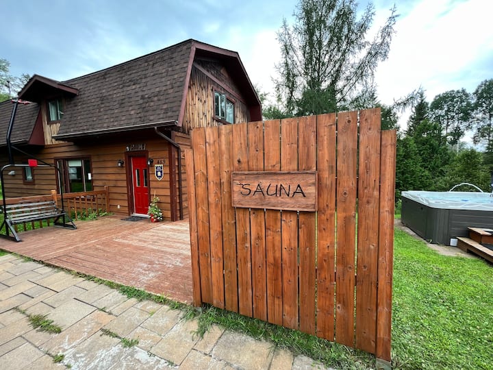 Camp De Base La Conception - Sauna & Spa - Mont-Tremblant
