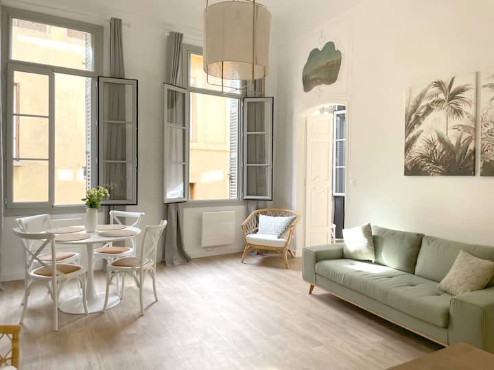 ÉLégance & Charme Provençal Au Coeur D'aix – 2 Ch - Aix-en-Provence