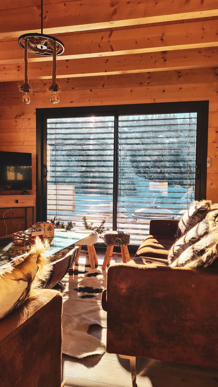 Cozy Chalet Spacieux 4 éToiles à 5 Min. Des Pistes - Gex