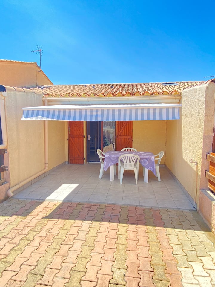 Jolie Petite Maison Très Agréable Avec Clim. - Sigean