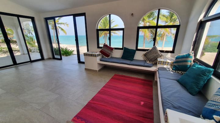 Rustic Home In Front Of The Beach - Isla Mujeres