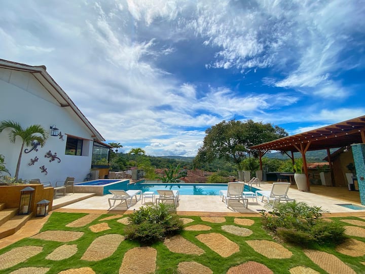 Casa Boutique 8 Habitaciones Con Piscina - Barichara