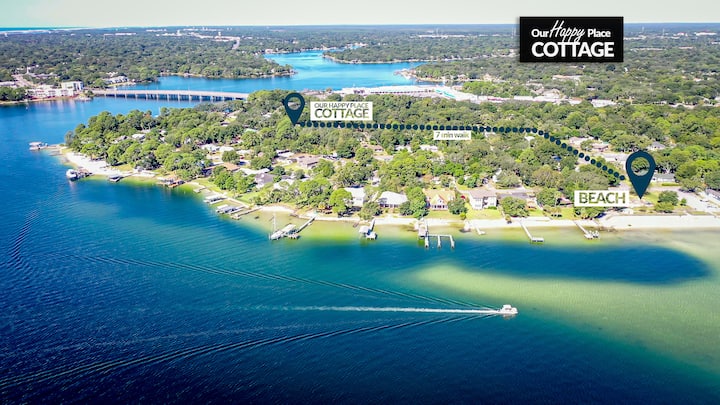 Beachside Escape: Movie Room+private Backyard+fun - Fort Walton Beach, FL