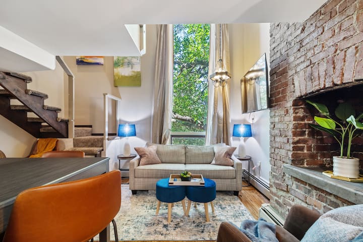 Queen Bd Loft Free Parking, 500 Mbps Wifi 5 - Pittsburgh