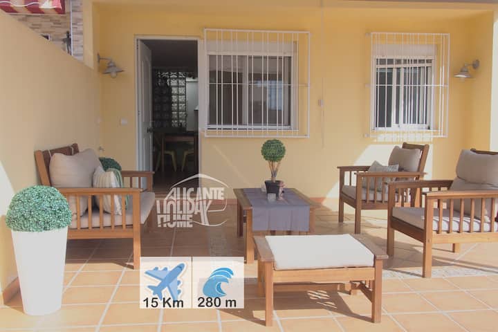 Nardos House. Bbq. Yard. Wifi-5g - Santa Pola