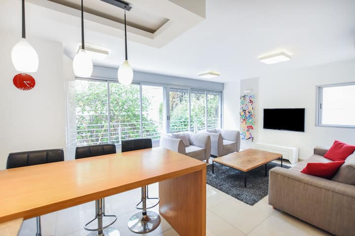 ->Gorgeous Space In Tel Aviv/modern/by Beach/2bdm - Tel Aviv