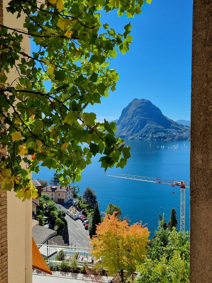 Lovely 2-room Apartment In Lugano, Castagnola - Lugano