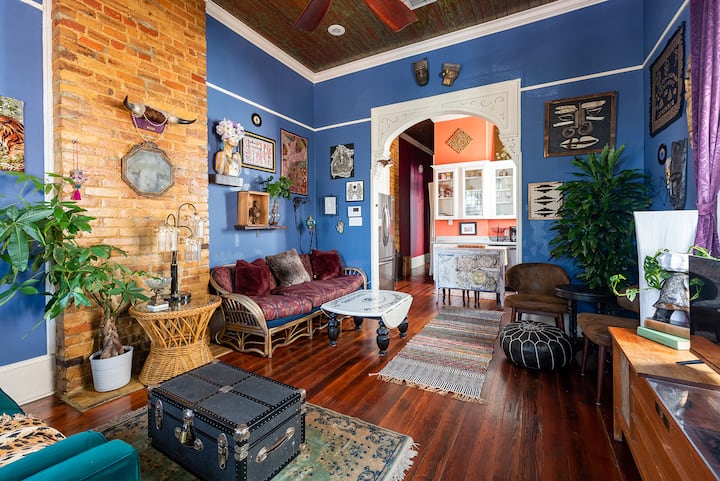 Colorful Eclectic And Whimsically Decorated Home - New Orleans, LA