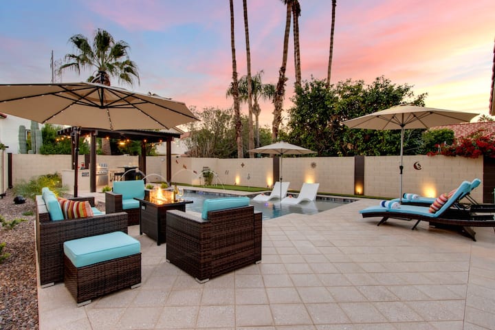Resort Style Heated Pool/bbq. Near Dt Gilbert! - Gilbert, AZ