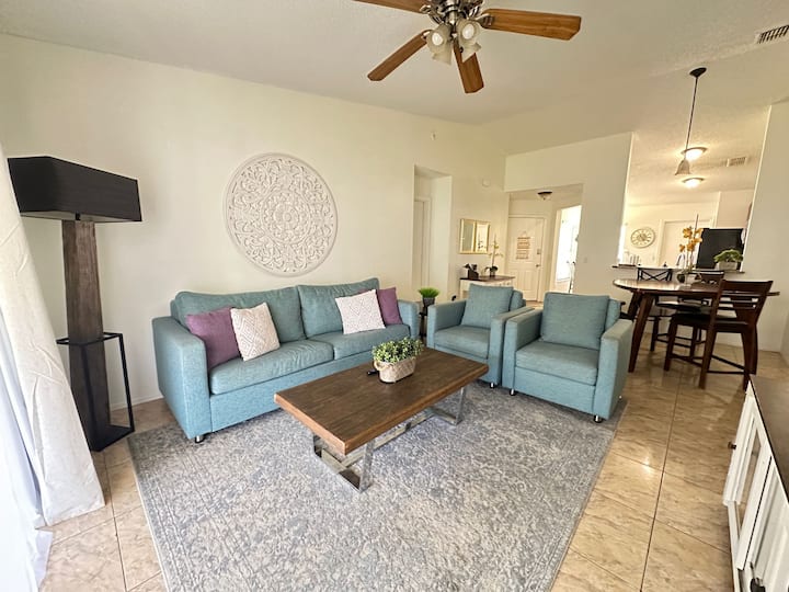 No Airbnb Fee / Comfy 3-beds House °O° 8mi #1 - Kissimmee