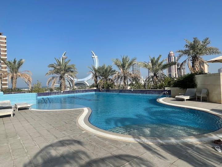 شقة فندقية في لوسيل مارينا - Doha