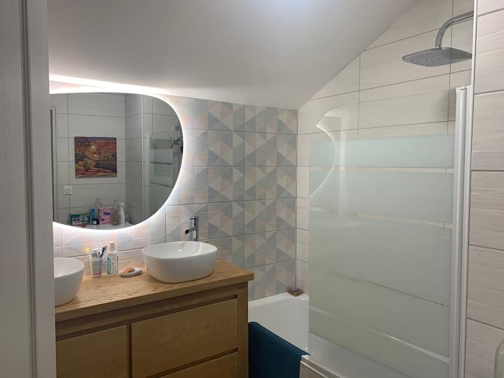 Duplex Cosy, Enfants & Télétravail Friendly - Lyon