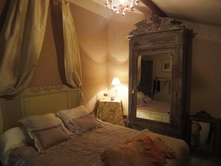 Maison D'hôtes Martineau Chambre Rose - Hostens