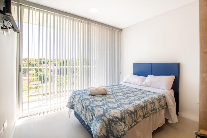 605 Modern Studio, Pool, Gym & Meeting Room - Paraguay