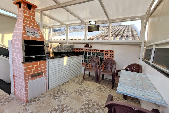 Rooftop Barbecue Guest House - Dunas Beach - Cabo Frio