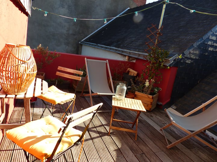 Appartement Avec Terrasse Proche De La Gare - Nantes