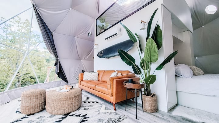 Luxury Glamping Dome 3 - Nalu Retreat - Nova Scotia