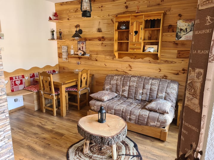 Appartement Au Style Savoyard Avec Parking Privé - Fontcouverte-la-Toussuire
