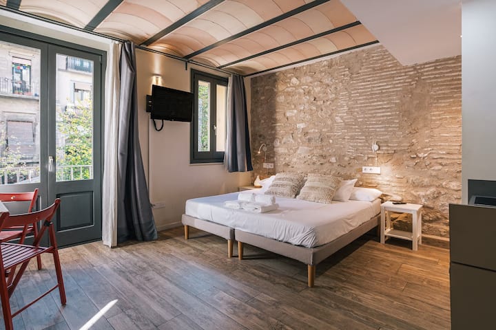 Apt1 Ylang Con Vistas En Centro Del Casco Antiguo - Gérone, Espagne