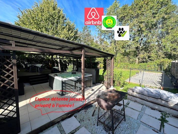Cottage Chaleureux Tres Bien éQuipé Avec Jacuzzi. - Ardennes