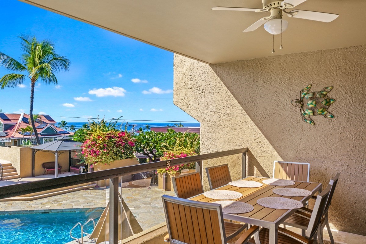 Kona Vacation Condo | AC | Large Lanai | WiFi | - Condominiums for Rent ...