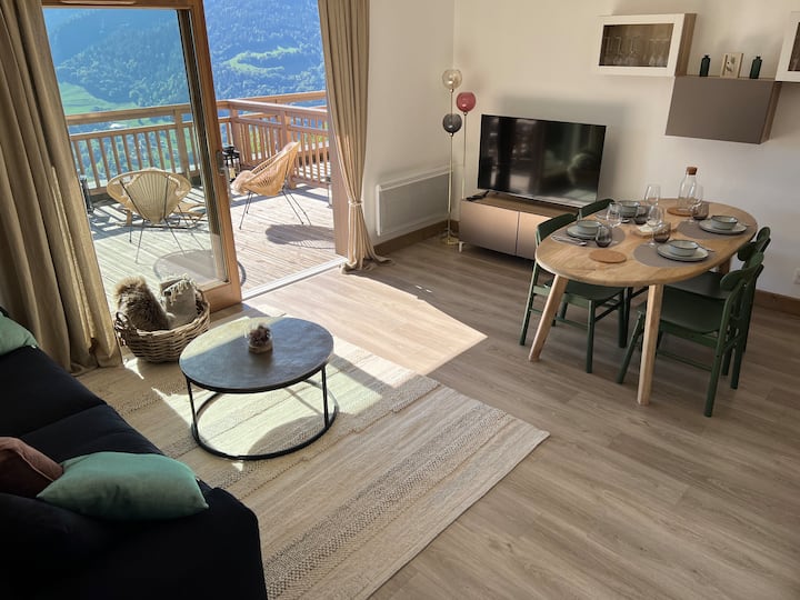 Superbe Appartement Avec Magnifique Vue Classée 3* - La Léchère