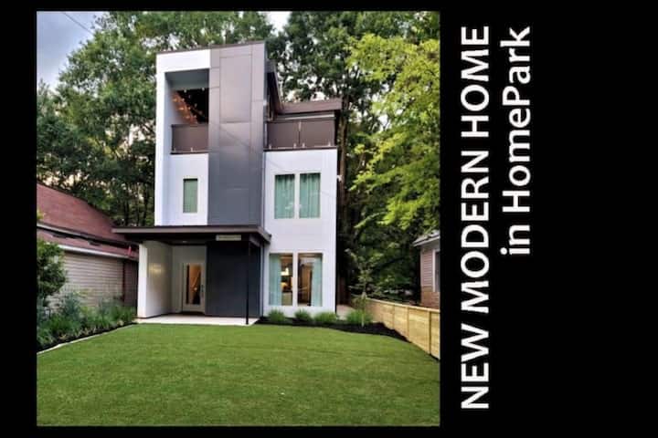 New Modern Home Near Gtech, Rooftop Patio Sleep 15 - Atlanta, GA