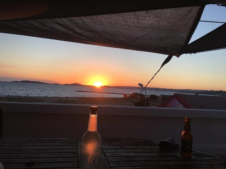 Maison De Ville A 150m De La Plage Avec Vue Mer - Marsella