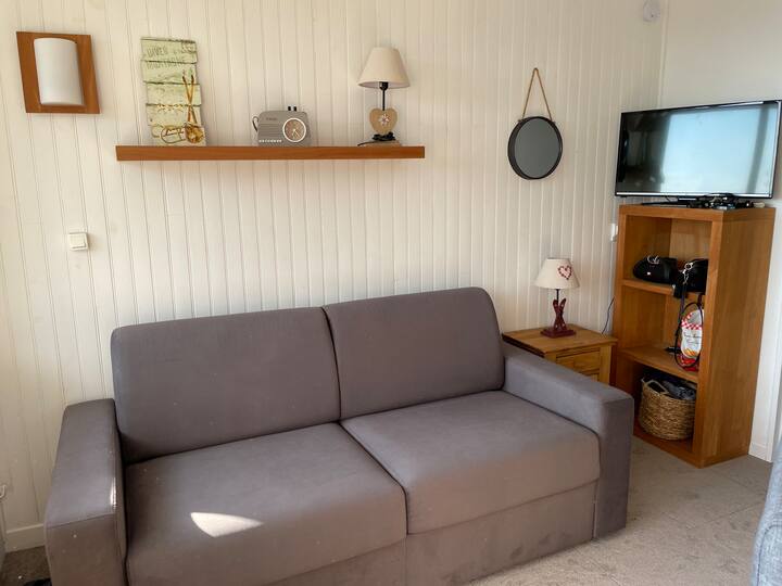 Superbe Studio Cabine Au Pied Des Pistes - Prapoutel