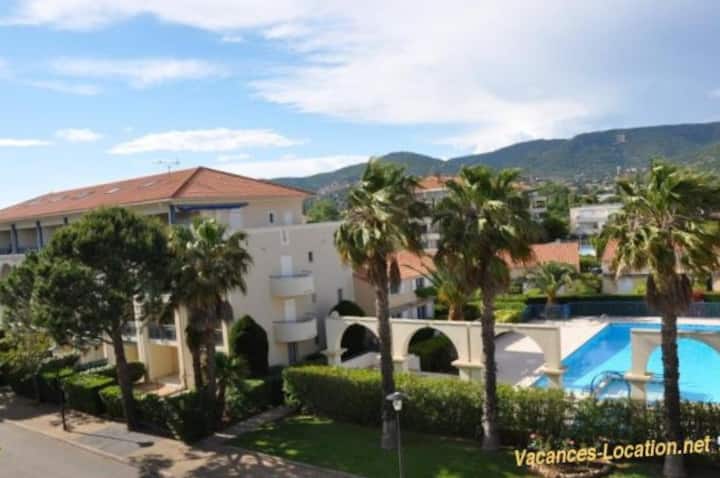 T3 Duplex 6 Pers Lavandou Domaine Azur Wifi+pisc - Plage de Bormes-les-Mimosas