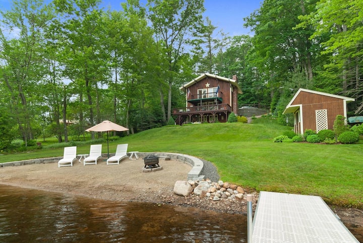 Gorgeous Four Seasons Loon Chalet At Locke Lake - Lake Winnipesaukee, NH