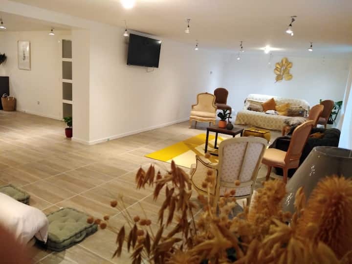 Loft 100m2 Dans Sous-sol Maison Individuelle. - Senlis