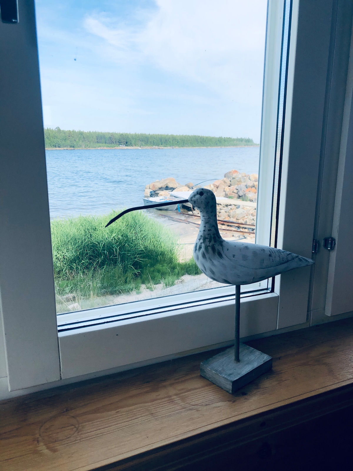 Cabin (gray) with beach plot in Sikeå (40 min from Umeå) - Cabins for ...