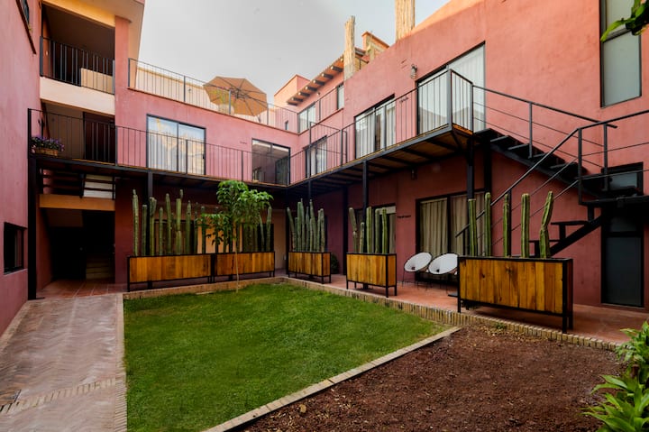 Complejo De 8 Depas Para 27 Personas Petfriendly - Oaxaca